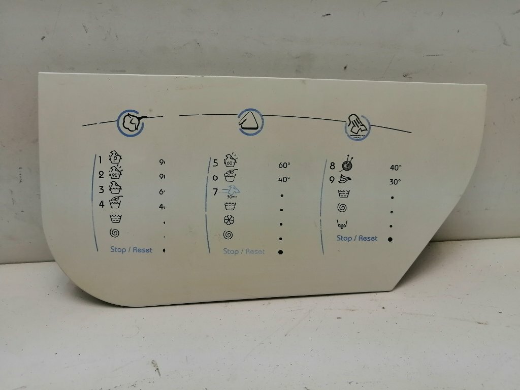 WS105TX кт100 Крышка дозатора порошка для стиральной машины Indesit 250001977 б/у