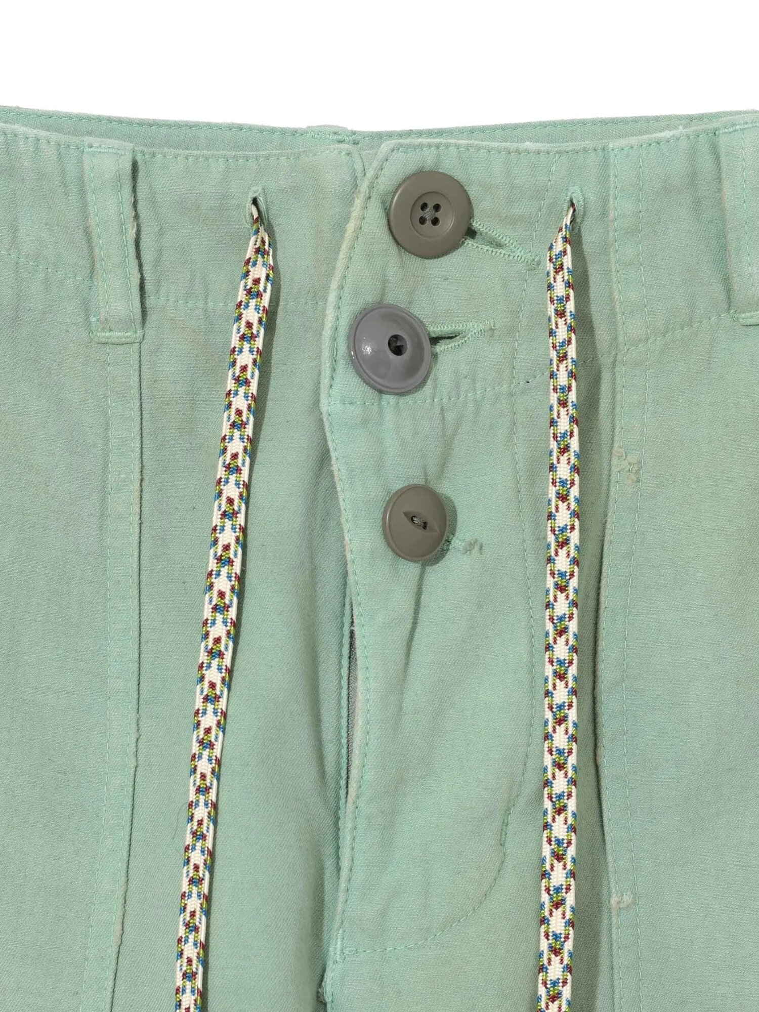 Шорты Undercover Appliqué layered shorts, размер 44, green — фото 1