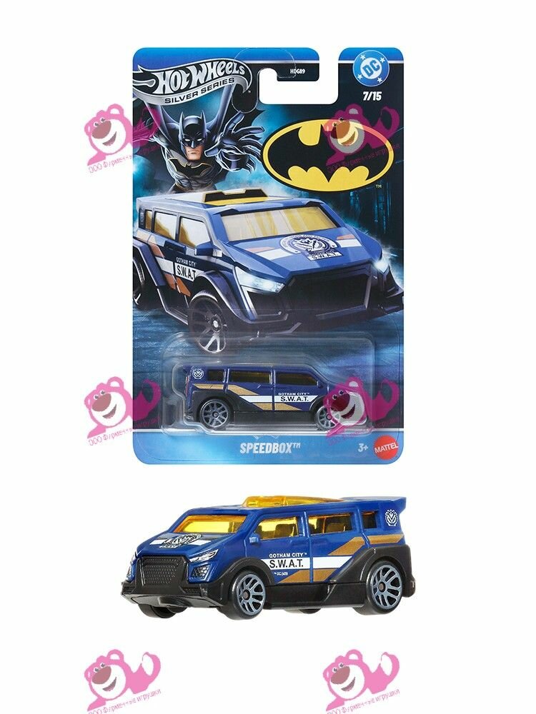 Машинка Mattel Hot Wheels 2026 HDG89 Batman Themed Series-Speedbox