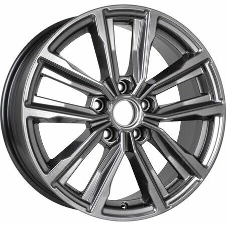 Колесный литой диск КиК Лацио R17x7.5 5x112 ET40 CB57.1 Dark_platinum