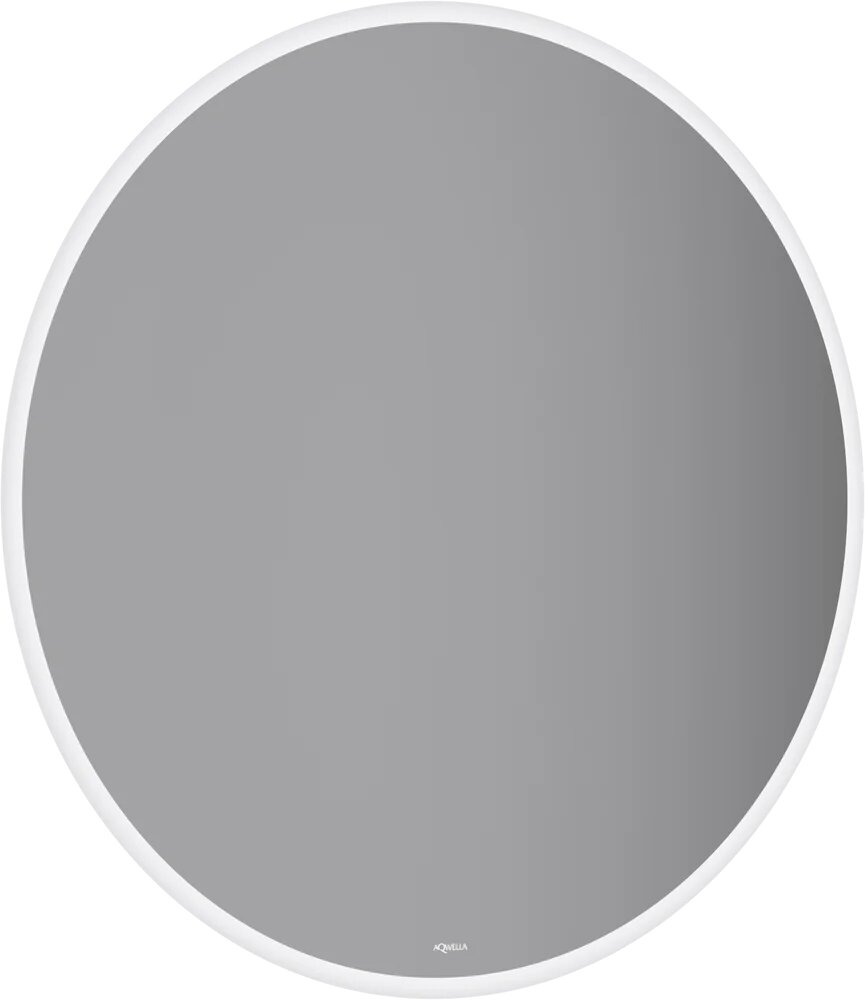 Зеркало круглое Aqwella Moon 100 со светодиодной подсветкой, с подогревом, 100 см, в современном стиле, зеркало настенное в ванную