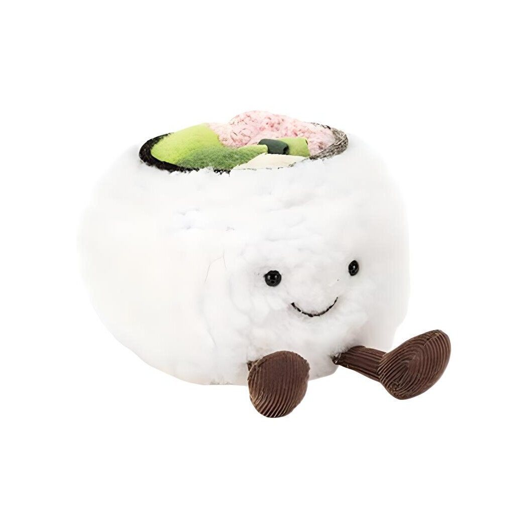 Мягкая игрушка унисекс JELLYCAT Fun Food Naughty Sushi California 10 см