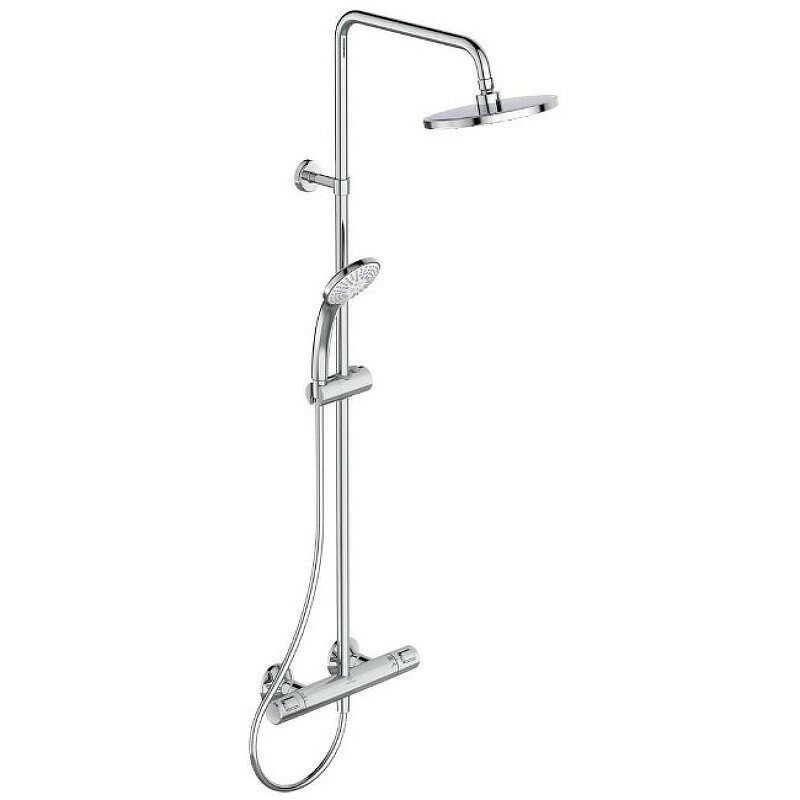 Душевая система с термостатом Ideal Standard CERATHERM T25, хром