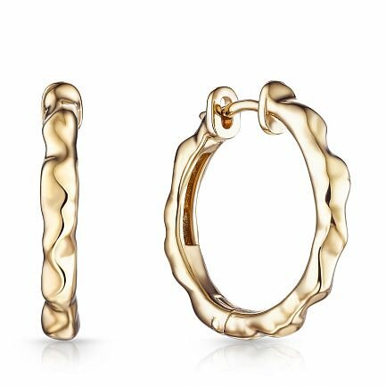Серьги конго Бронницкий Ювелир, серебро, 925 проба