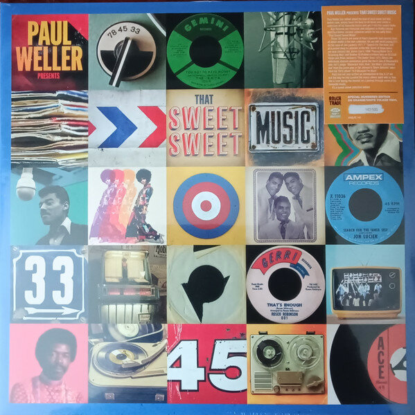 Paul Weller. That Sweet Sweet Music (2LP/Orange/White Yolk Vinyl/Repress/Виниловая пластинка)