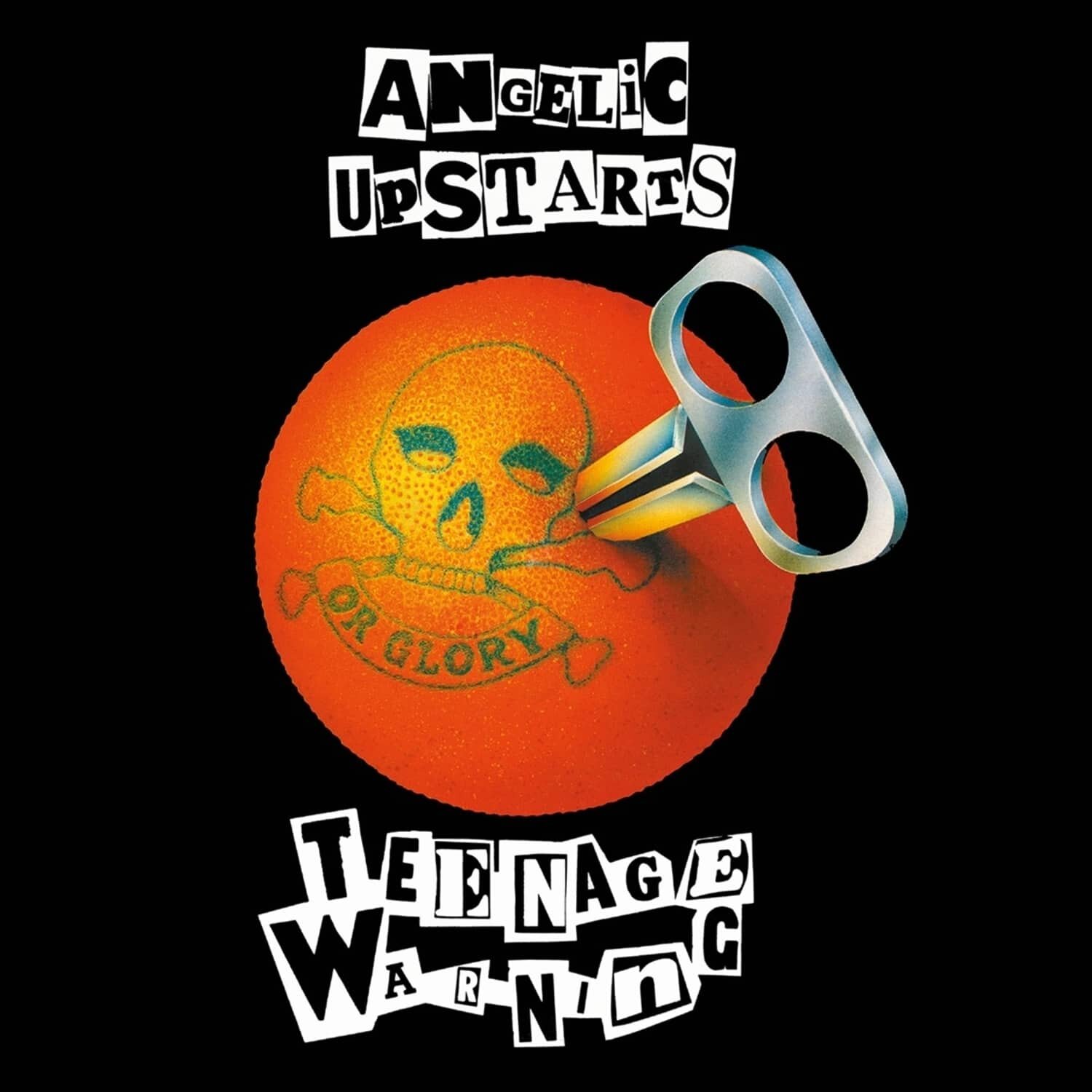 Angelic Upstarts. Teenage Warning (LP Orange/Reissue/Виниловая пластинка)