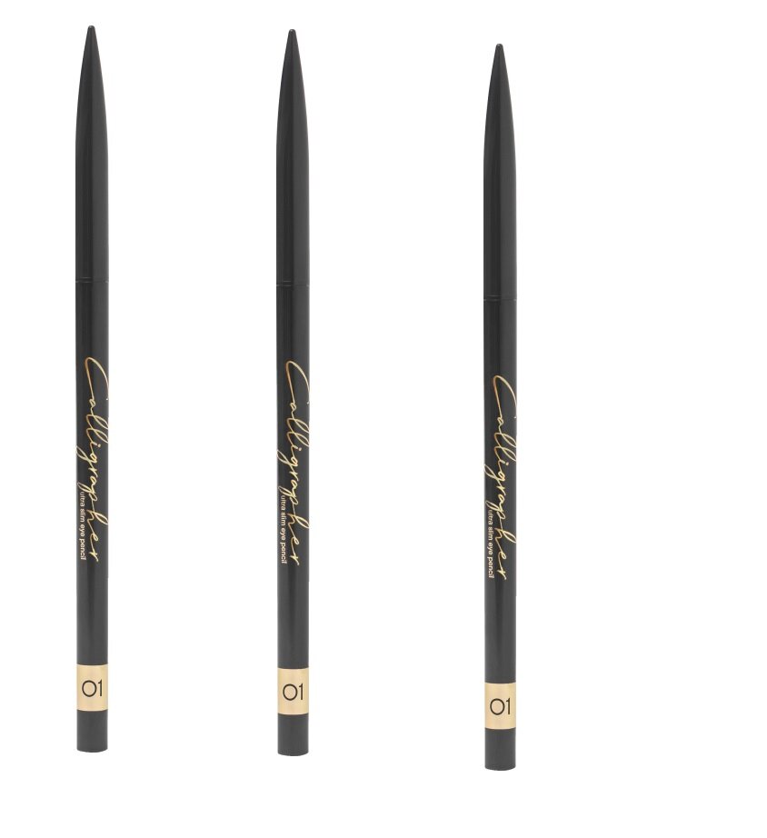 Ультратонкий карандаш для глазVivienne Sabo Eyeliner ultra fin “Calligrapher” тон 01 3шт