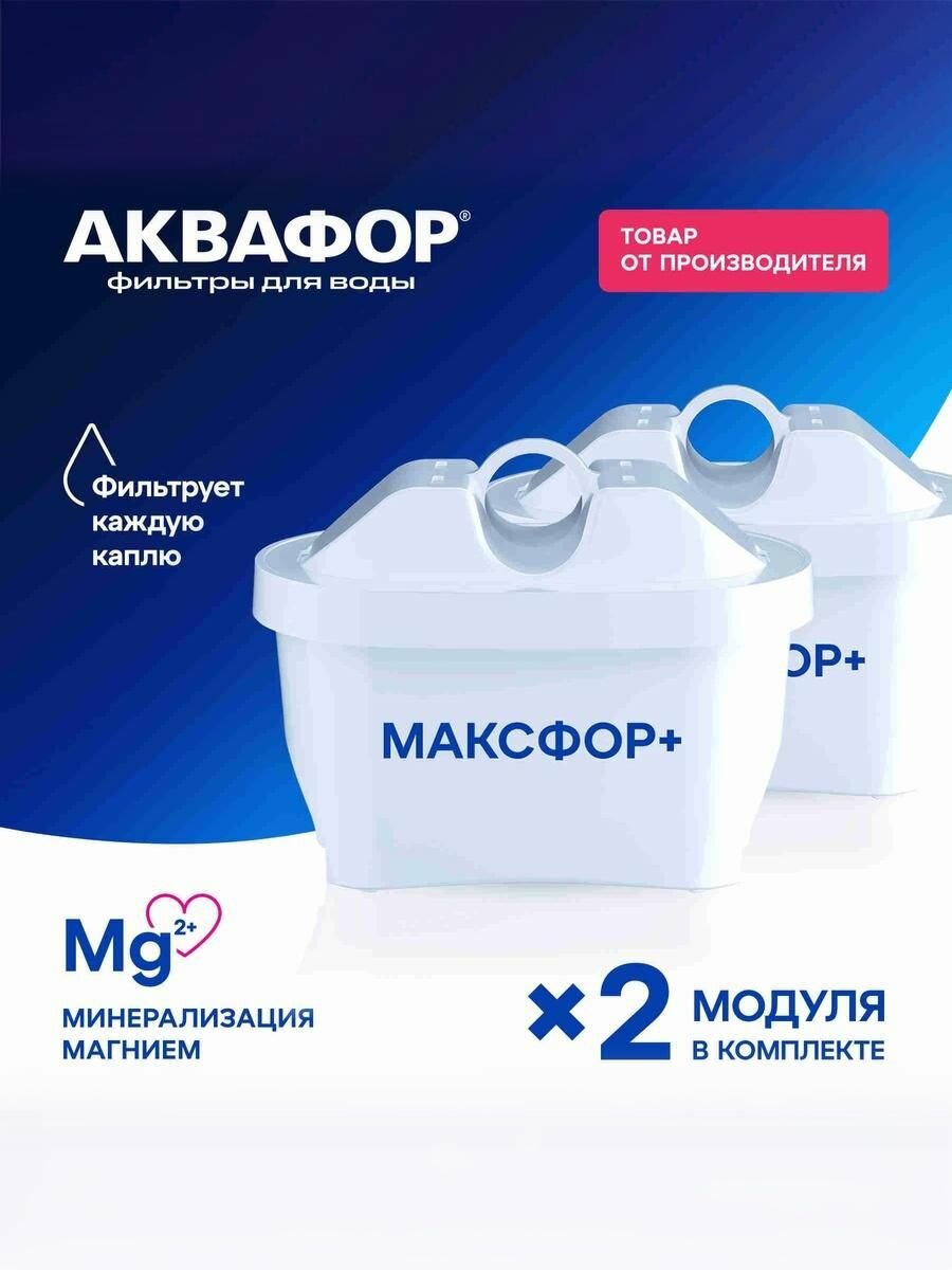 Комплект модулей сменных фильтров Максфор+ MG (2 шт.) угольный фильтр сменный картридж фильтр для воды аквафильтр