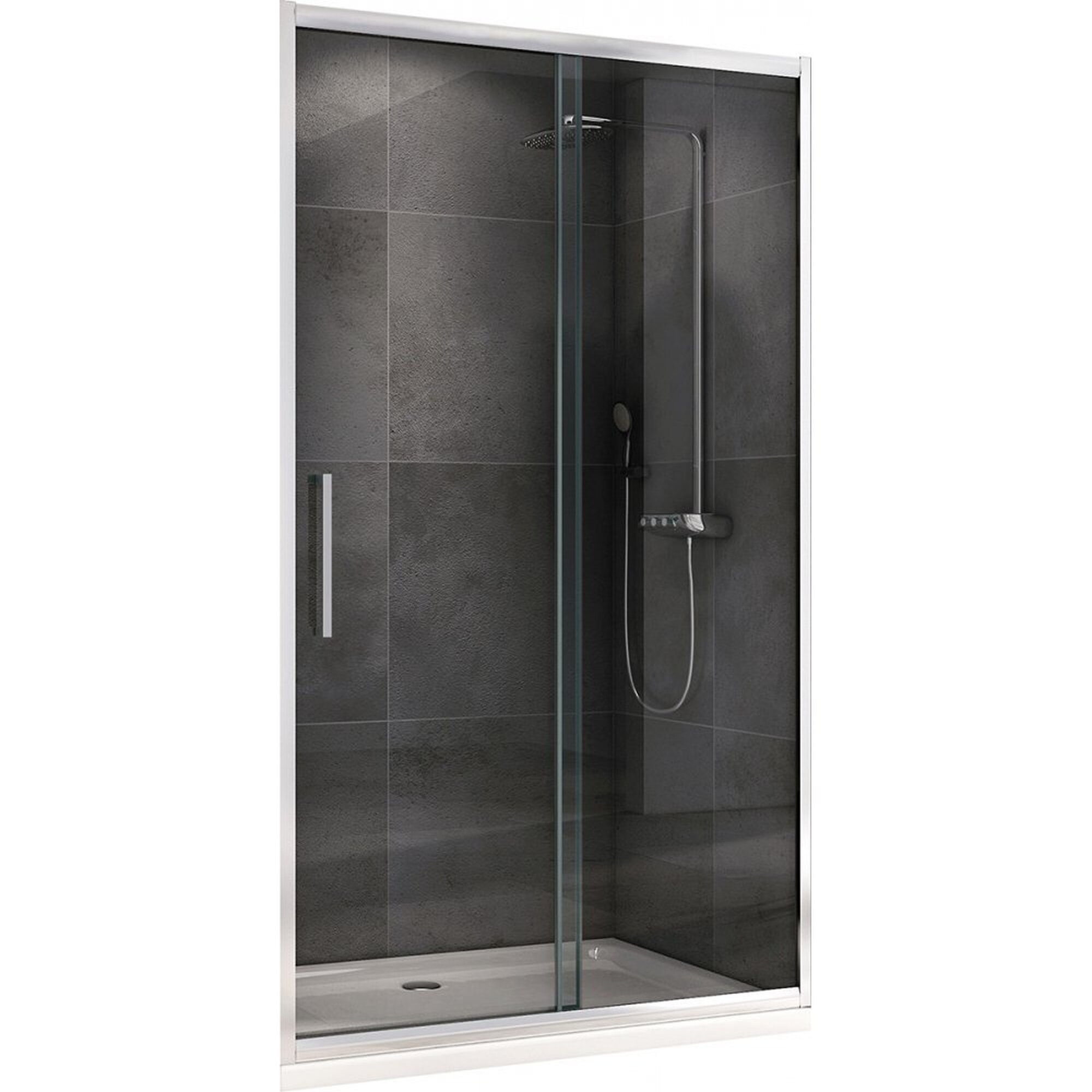Душевая дверь Abber (Аббер) Schwarzer Diamant AG30150H