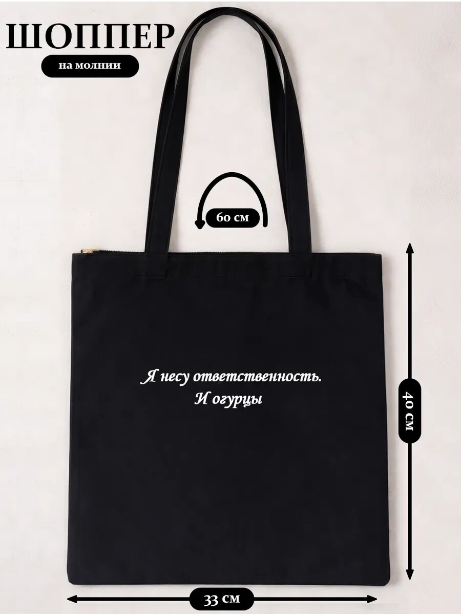 Сумка шоппер LISA PRINT ZIPSHOP_0547