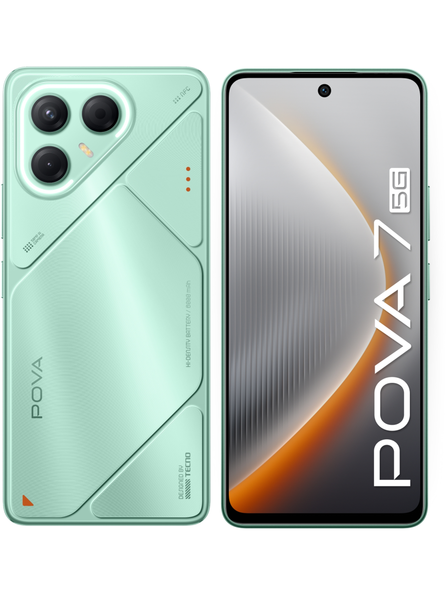 Смартфон Tecno Pova 7 5G 256Gb 8Gb зеленый