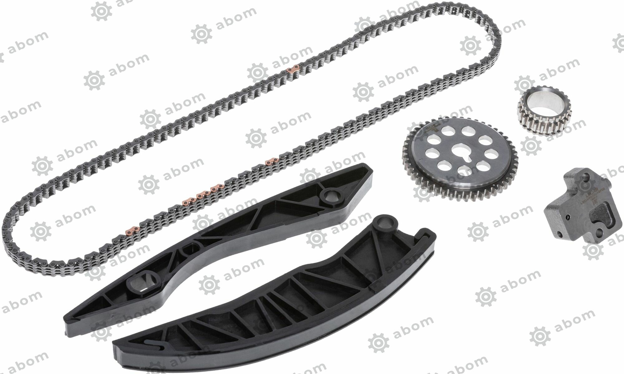 Ремкомплект цепи ГРМ Hyundai Solaris I 10-17, Creta 16- Kia Rio III 11-17, Ceed 06-18 LECAR LECAR000015702