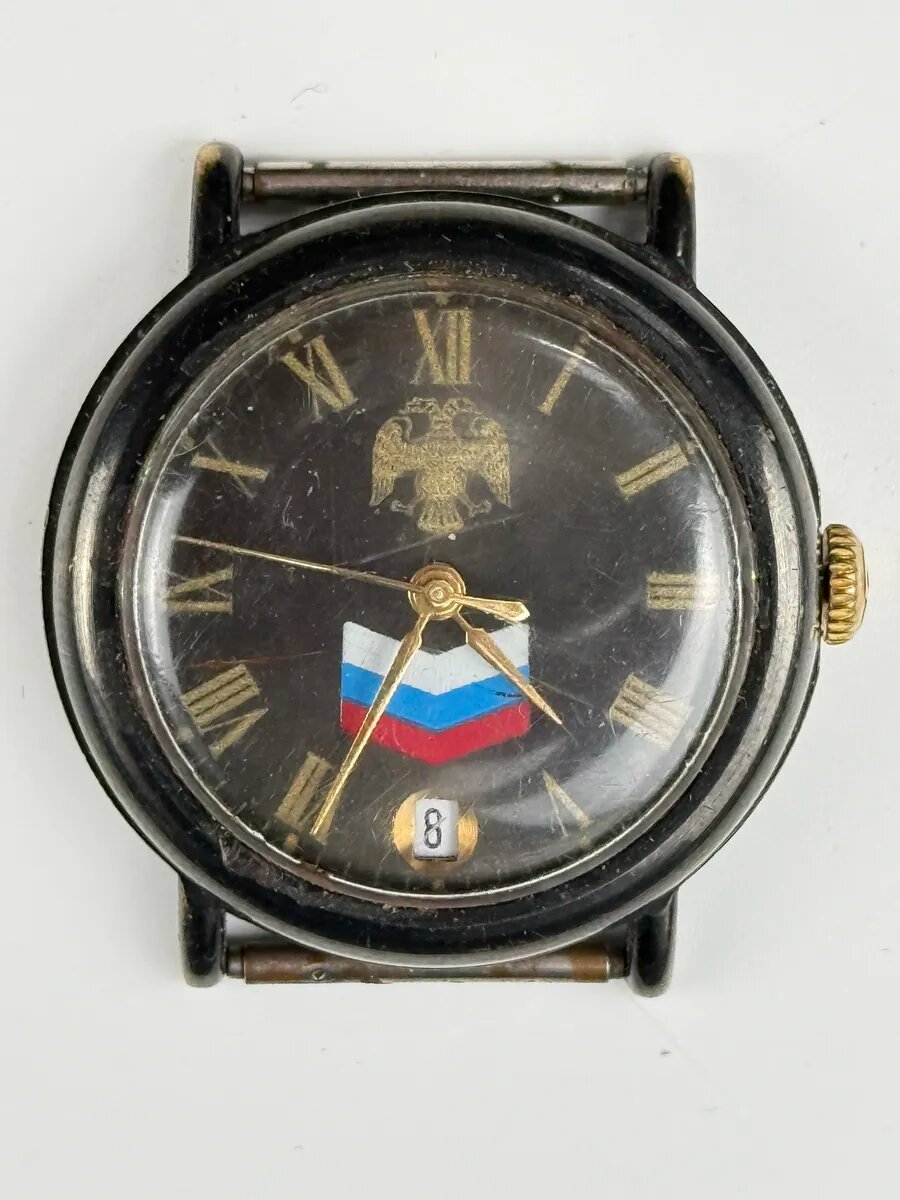 Винтажные наручные механические часы «Ракета»