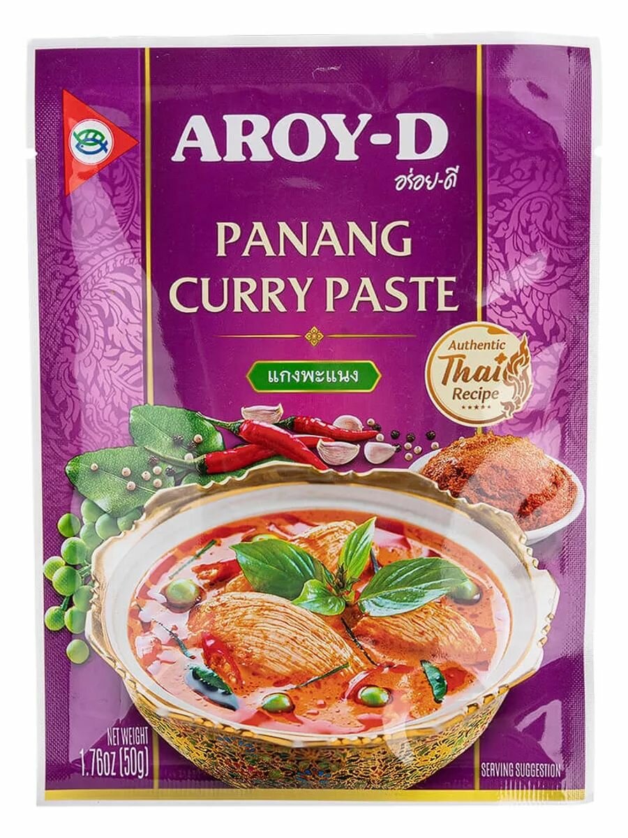 Паста Пананг малазийская пряная Aroy-D, 50 гр