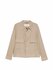 Куртка NEW YORK RESIDENT Flap-pocket button-up shirt jacket, размер 52, brown