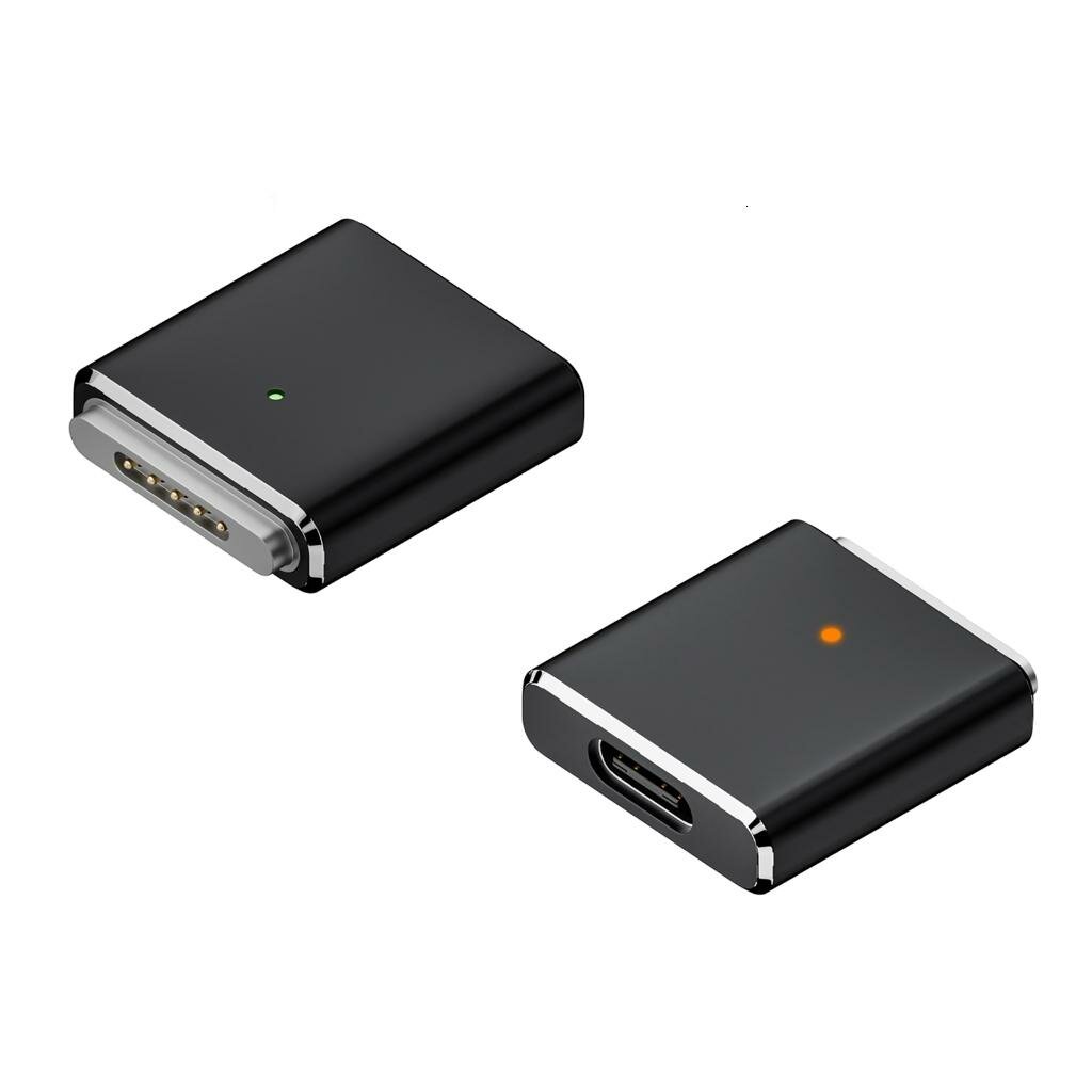 Магнитный адаптер USB-C — MagSafe 3, Черный
