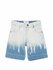 Шорты Finger In The Nose Sally bleach-effect denim shorts, размер 8 лет, белый