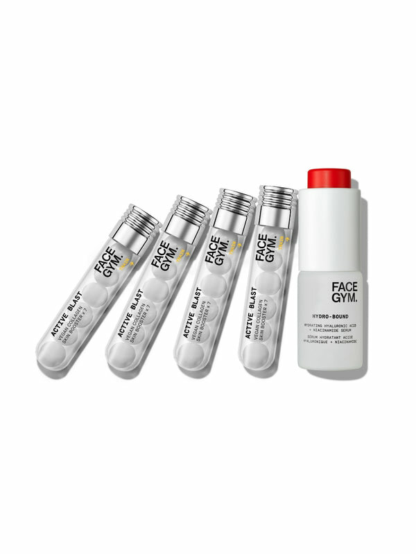 FACEGYM. Инновационный бустер с веганским коллагеном Active Blast Vegan Collagen, курс - 28 дней