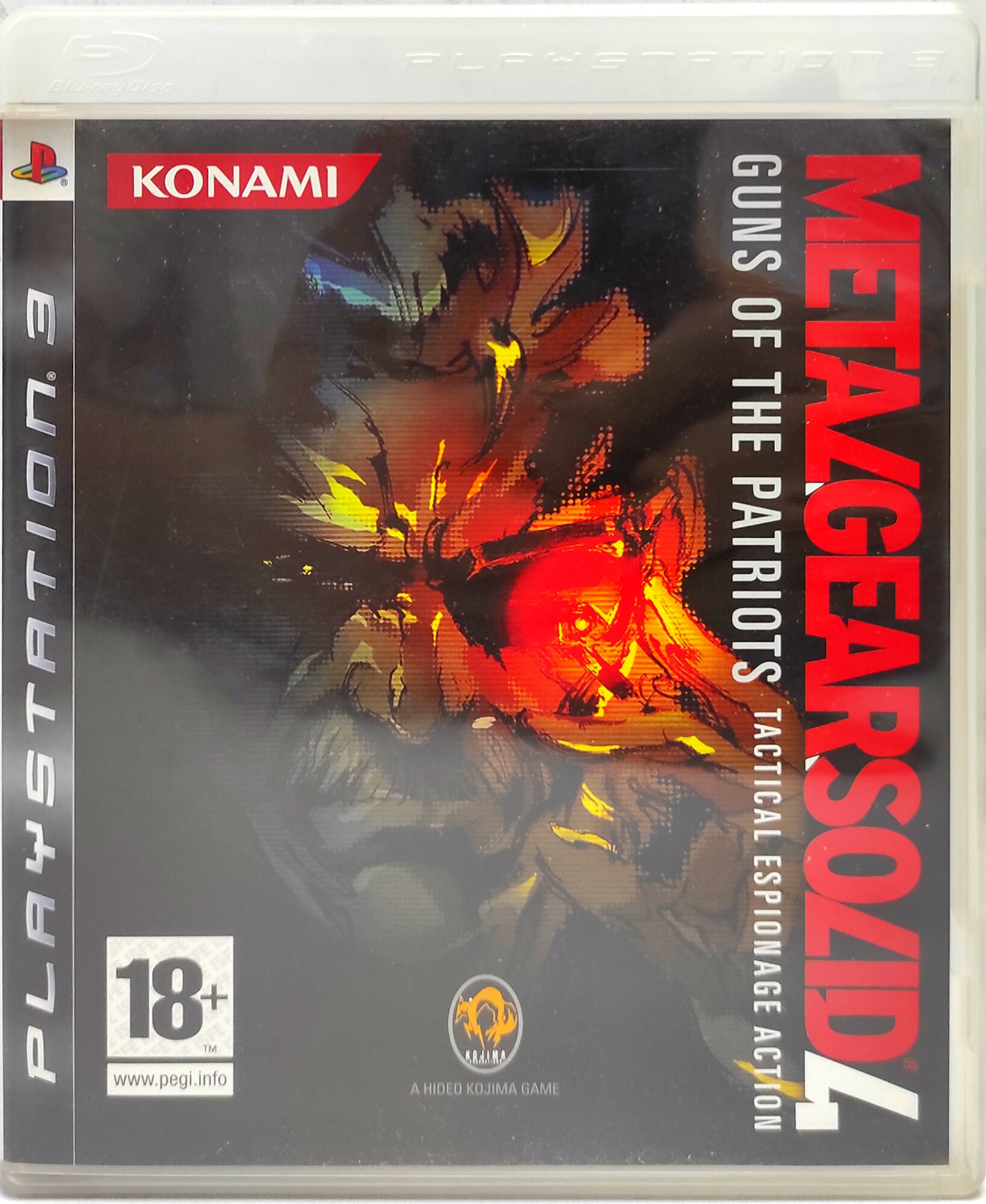 Metal Gear Solid 4 Guns of the Patriots Английский язык BLES 00246 Видеоигра на диске PS3. Товар уцененный