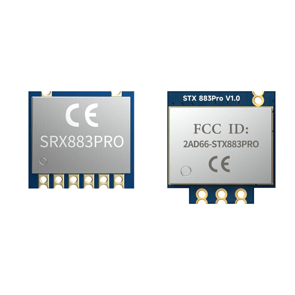 5 лотов комплекта радиочастотных модулей G-NiceRF STX883Pro и SRX883Pro 433 МГц