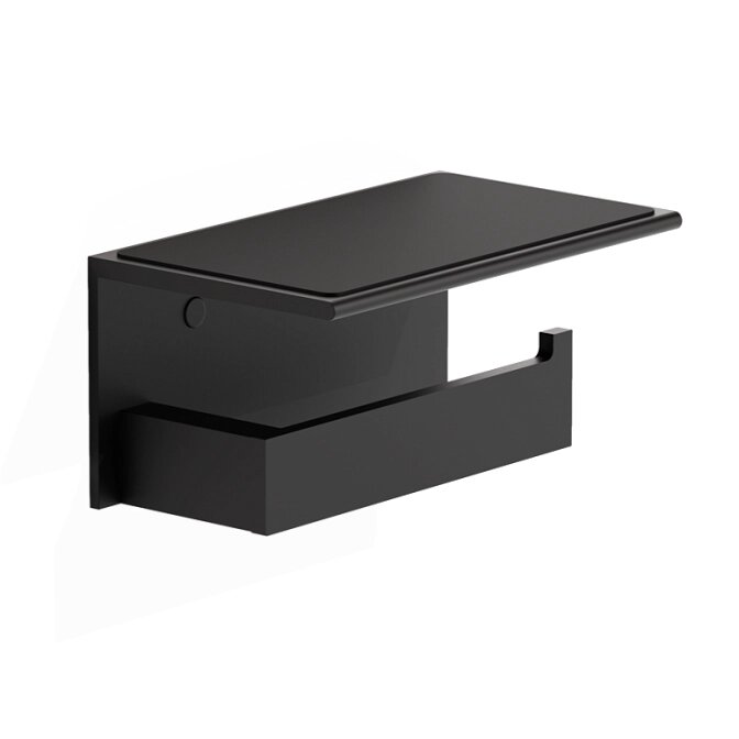 Держатель для туалетной бумаги Decor Walther CONTRACT TPH4 0654160 цвет-черный матовый