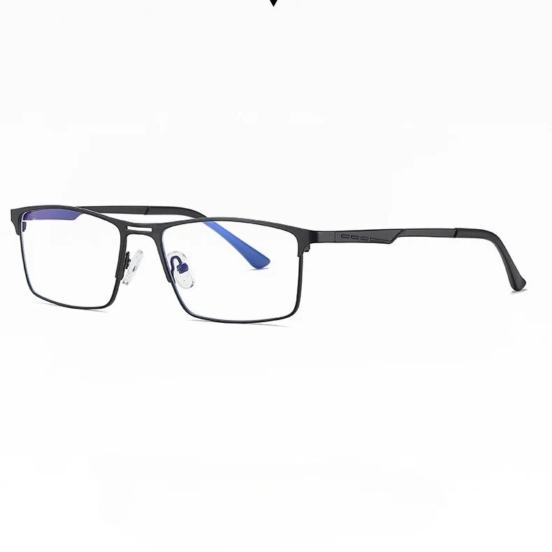 Металлические очки OLOEY Black Transparent Sh -5.5, темно-синий