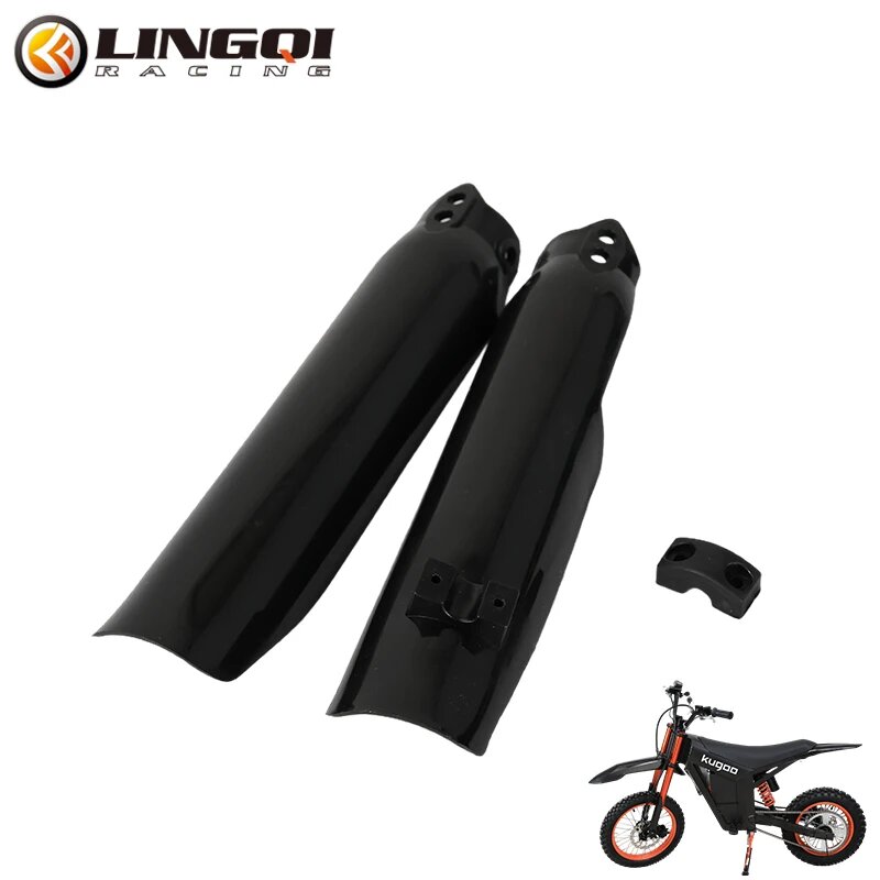 Защитный чехол для переднего амортизатора мотоцикла LINGQI RACING, защита вилки для электрического мотоцикла Tuttio Soleil 01, внедорожный мотоцикл.