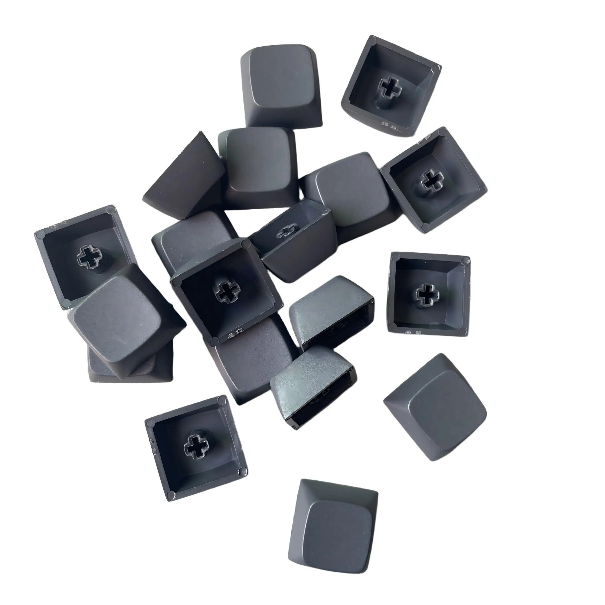 64-Key XDA Keycaps - Black — фото 1