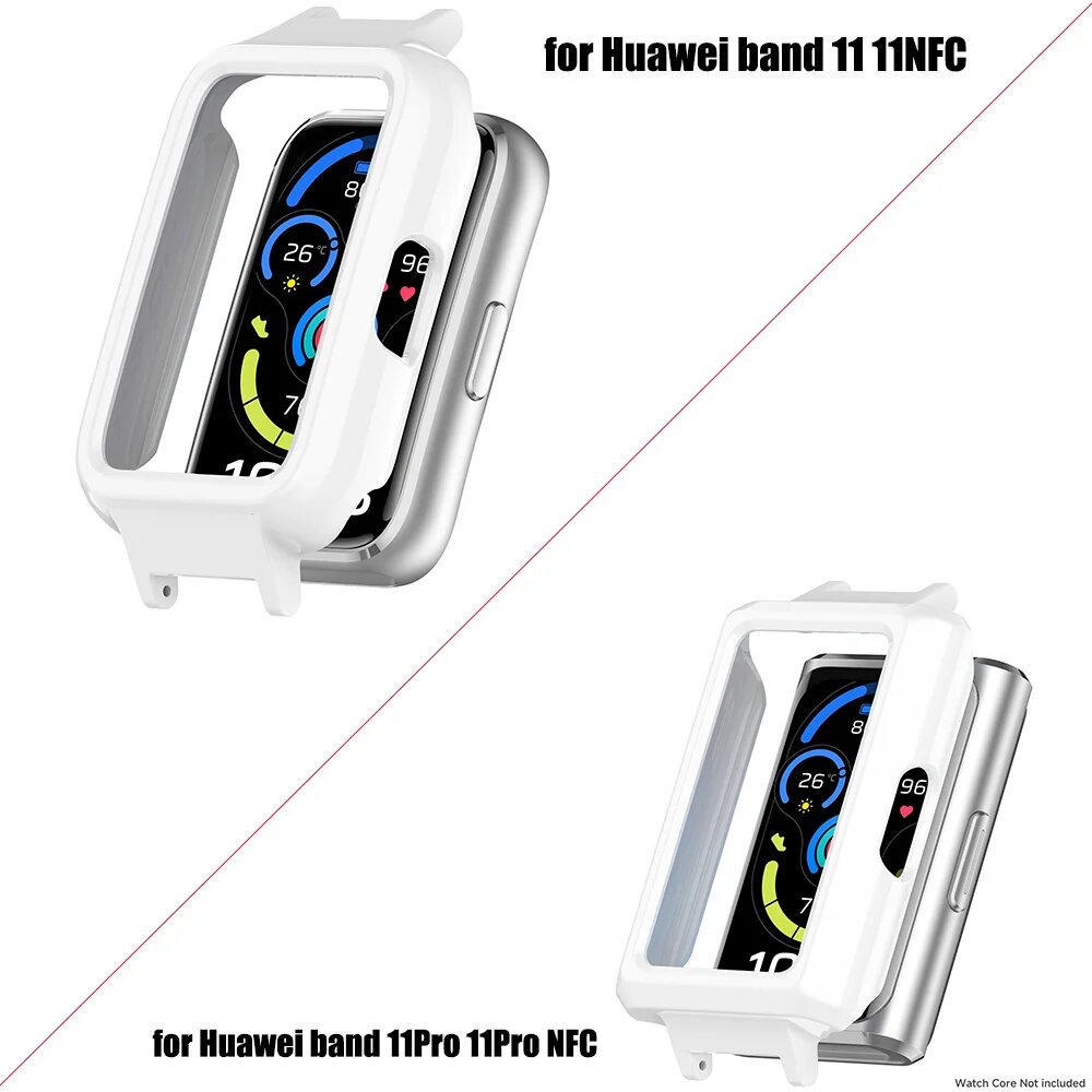 Рамка корпуса для Huawei Band 11/11 Pro CAOWTAN Huawei band 11, White
