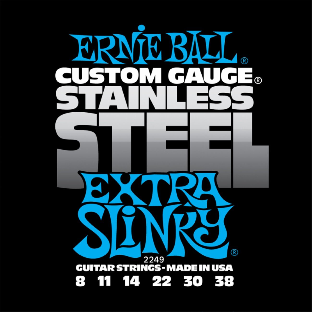 Струны для электрогитары Ernie Ball 2249