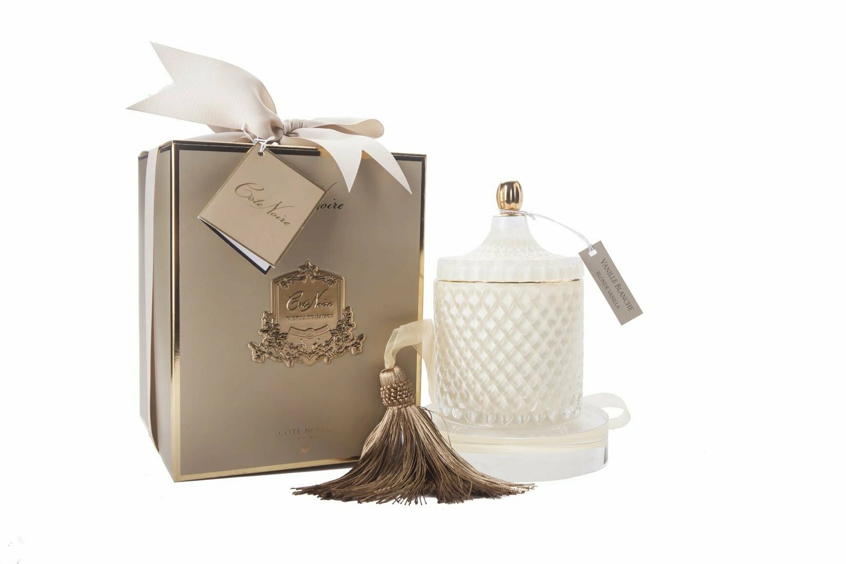 Свеча ароматическая Cote Noire Grand Cream Art Deco