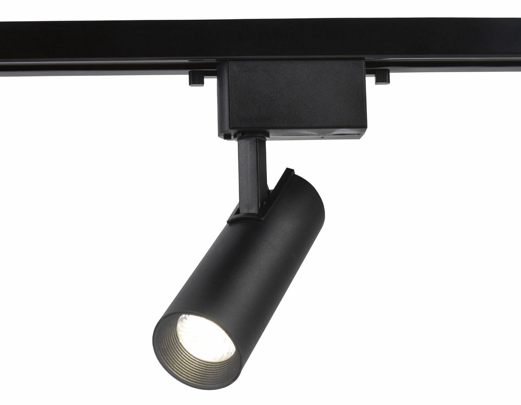 Трековый однофазный светильник LED 10W 4200K 24 , черный