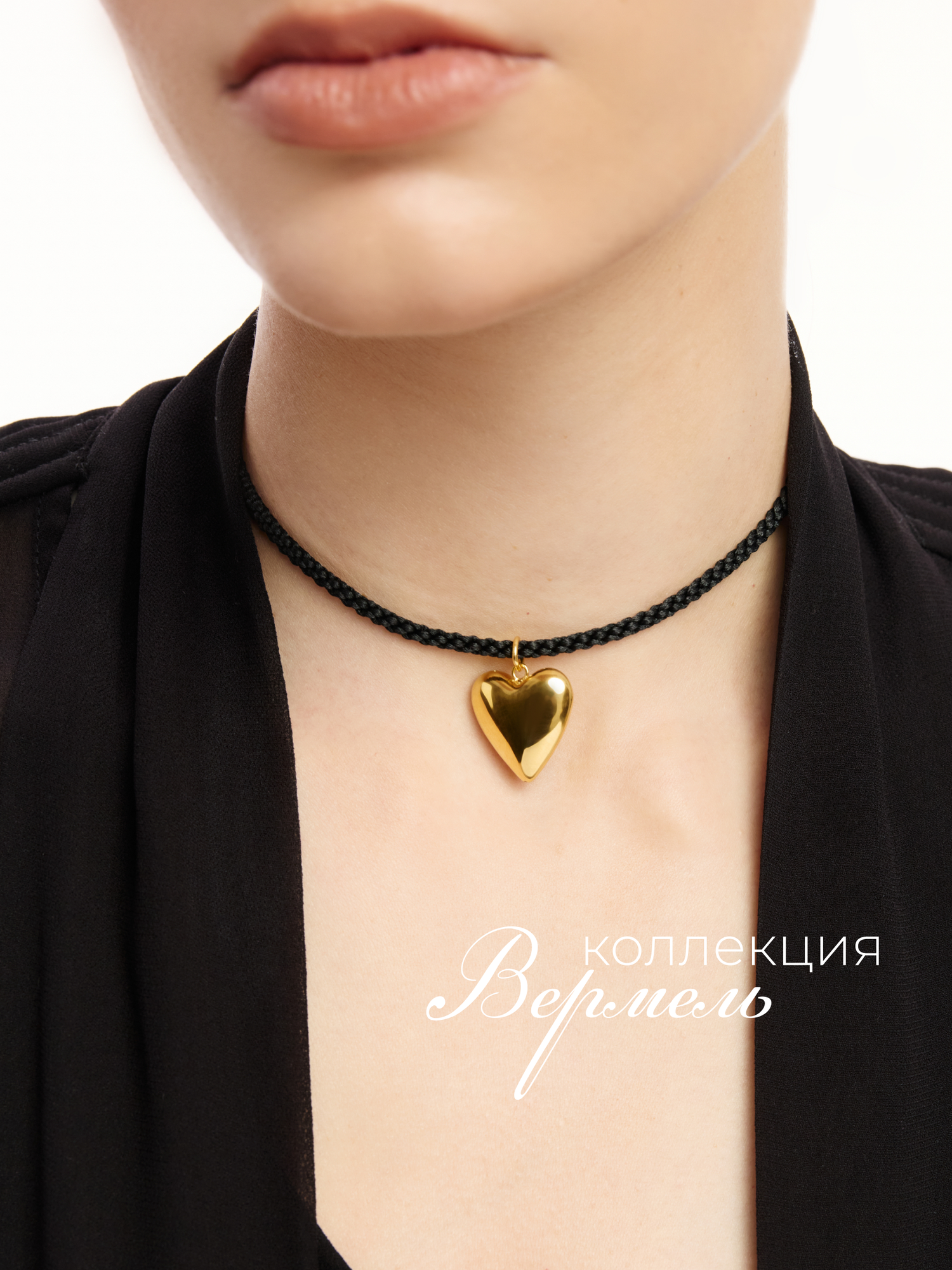 Колье, серебро, 925 проба