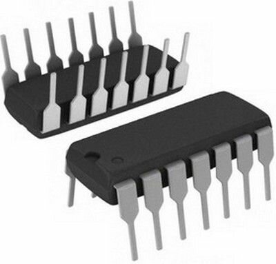 SN74HC10N, Микросхема логики, корпус DIP-14