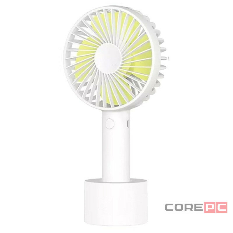 Вентилятор портативный ручной Xiaomi Solove N9P (зарядная подставка, 2000mAh, 3 скорости) белый