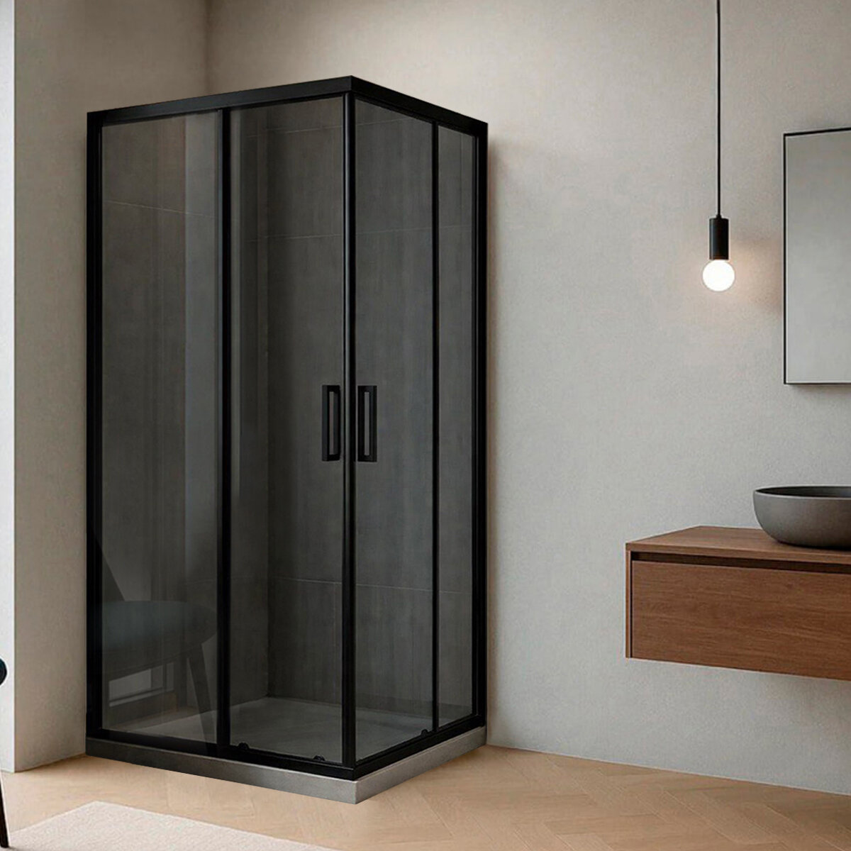 Душевой уголок Royal Bath HPD 120х120 RB120HPD-G-BL