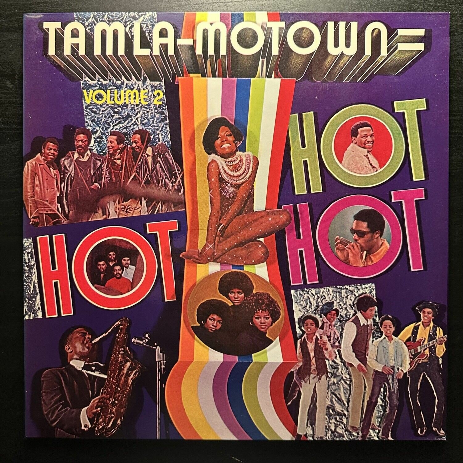 Виниловая пластинка Сборник Tamla-Motown Is Hot, Hot, Hot - Volume 2 (Скандинавия 1971г.)