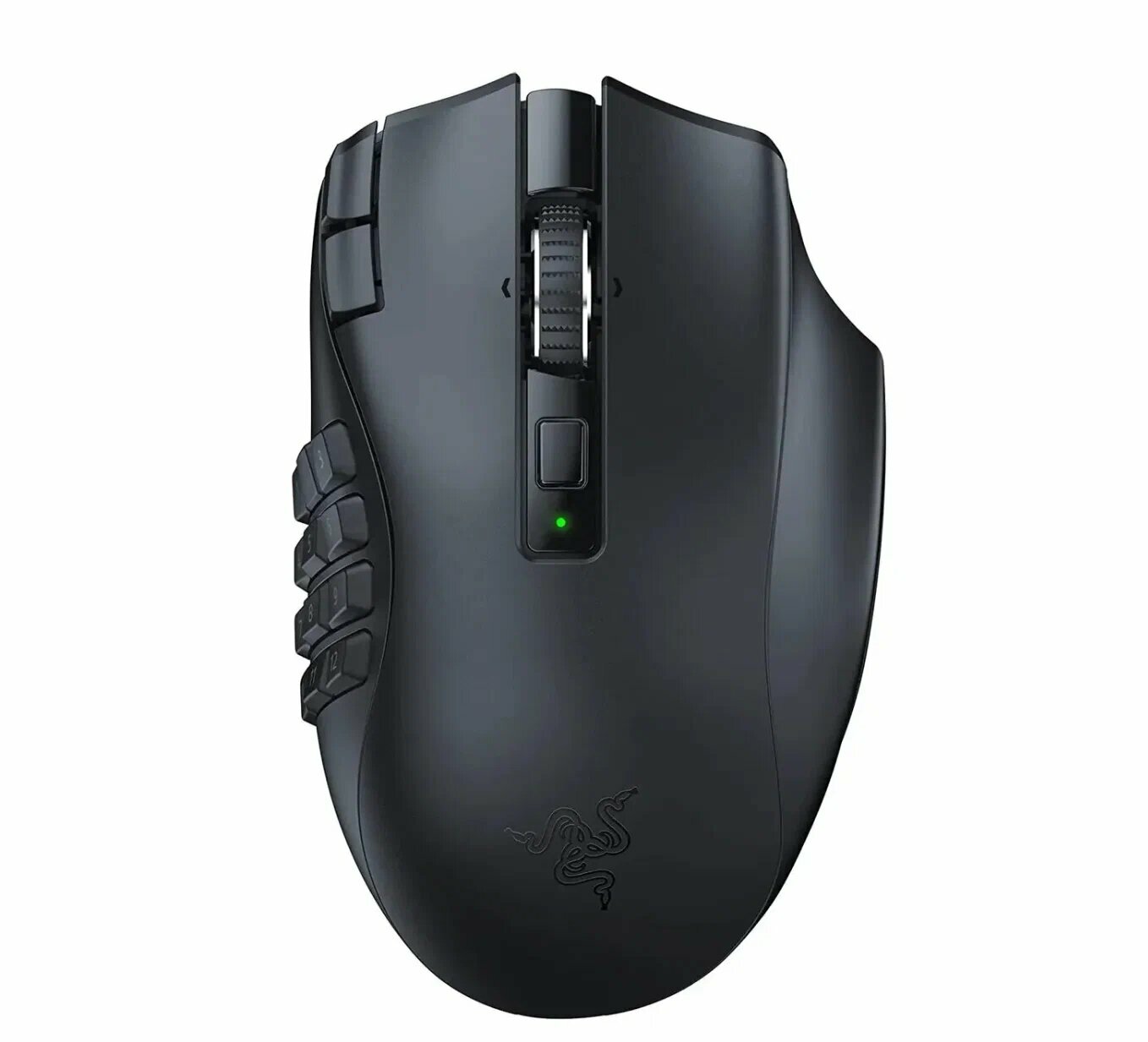 Игровая мышь Razer Naga V2 HyperSpeed, беспроводная, 30 000 dpi, 19 кнопок, черный (RZ01-03600100-R3G1)