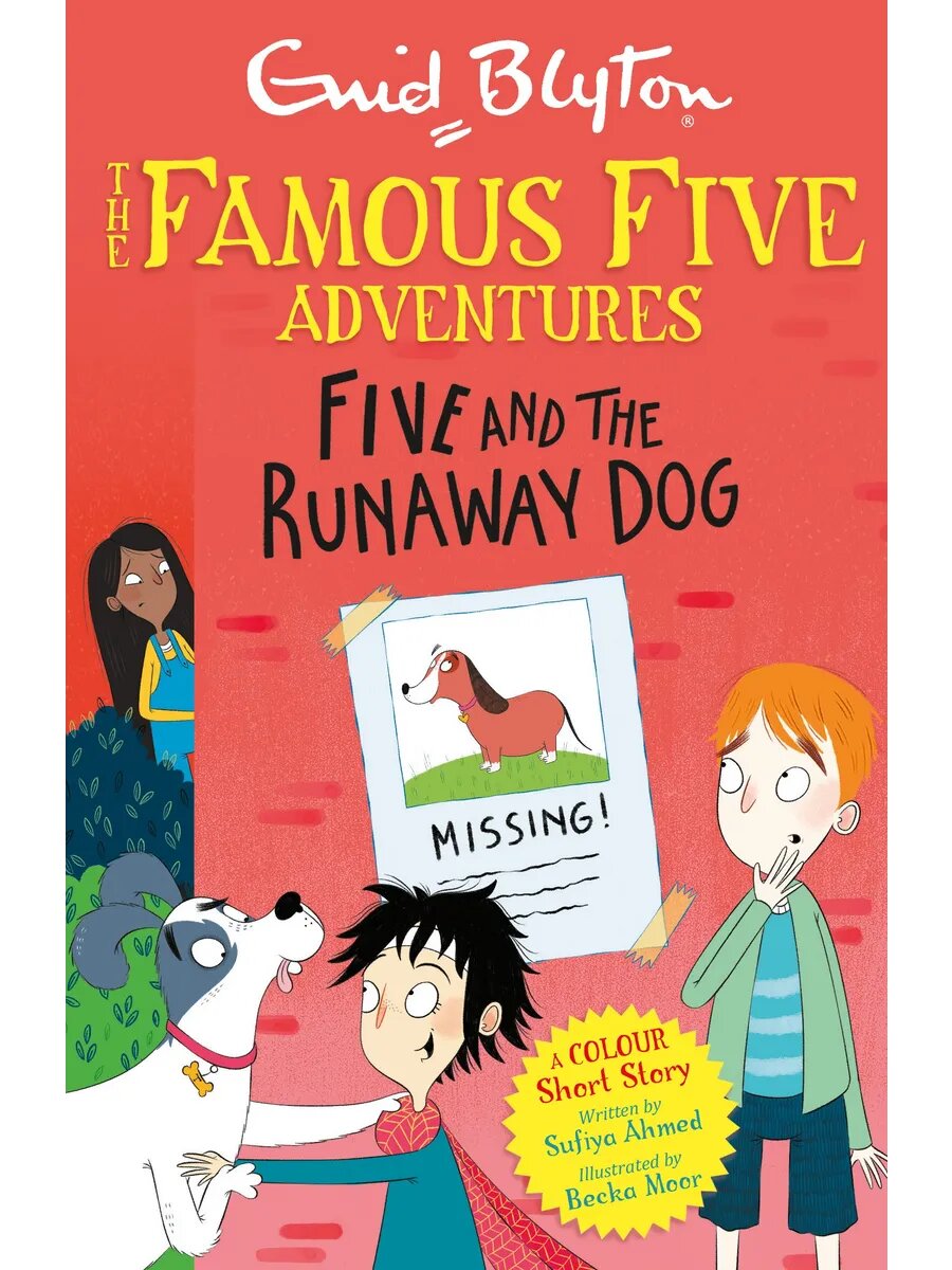 Five and the Runaway Dog / Книга на Английском