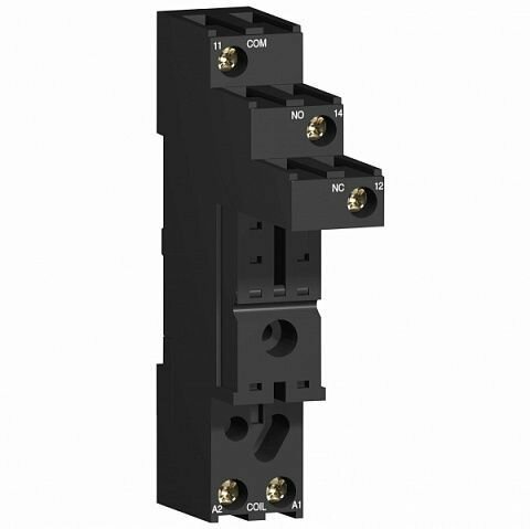 RSZE1S48M Розетка, RSB1A/RSB2A реле, 10А, винтовые зажимы, раздельные контакты