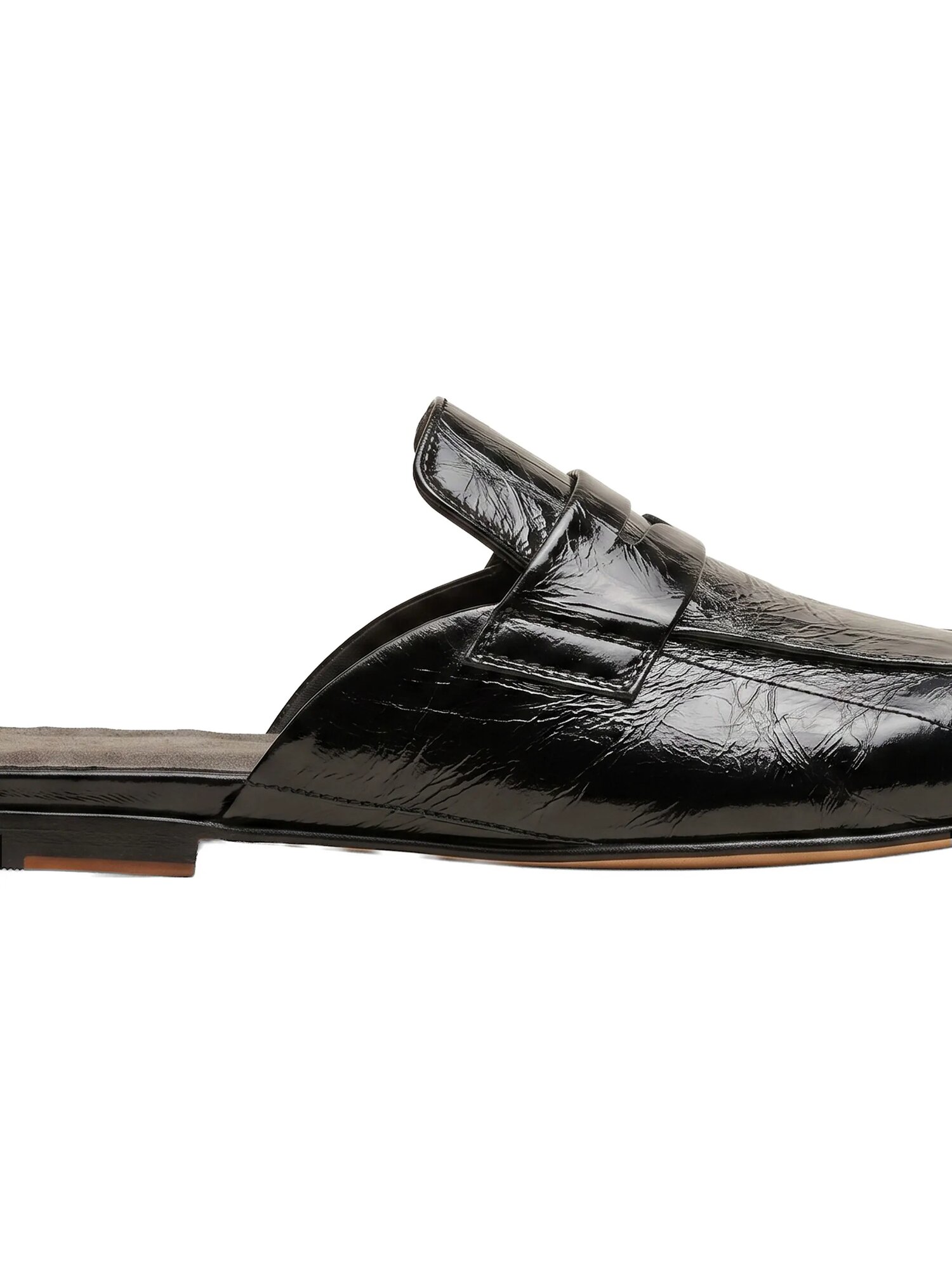 Мюли Officine creative Blair 010 leather mules, размер 39, black/black — фото 1