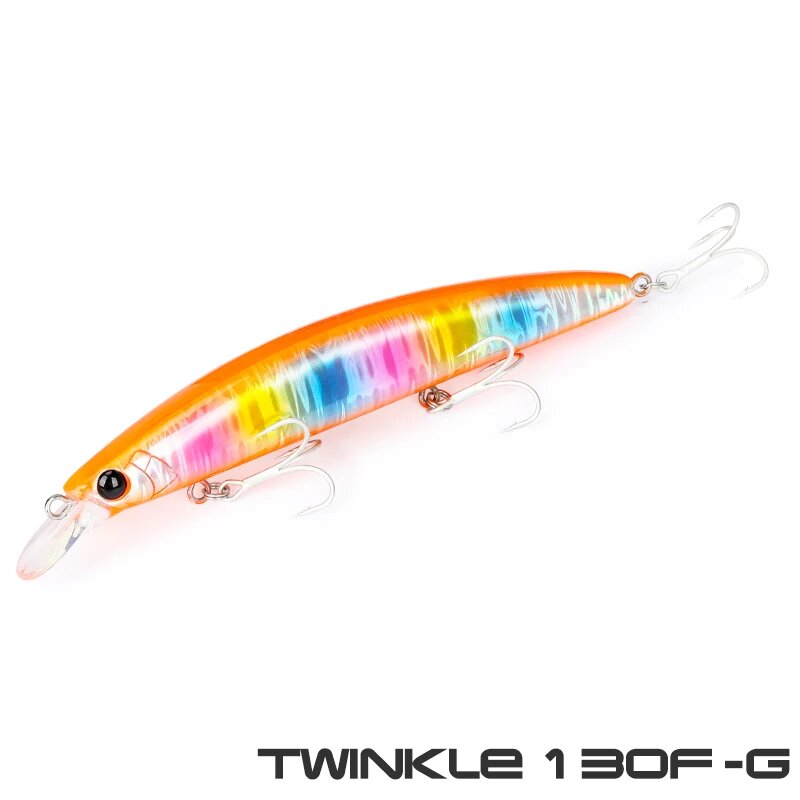TSURINOYA 130F блесна для морской рыбалки Белый, G