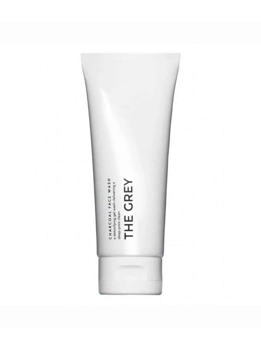The grey men's skincare - Charcoal Face Wash - Очищающий гель для лица с древесным углем, 100 мл