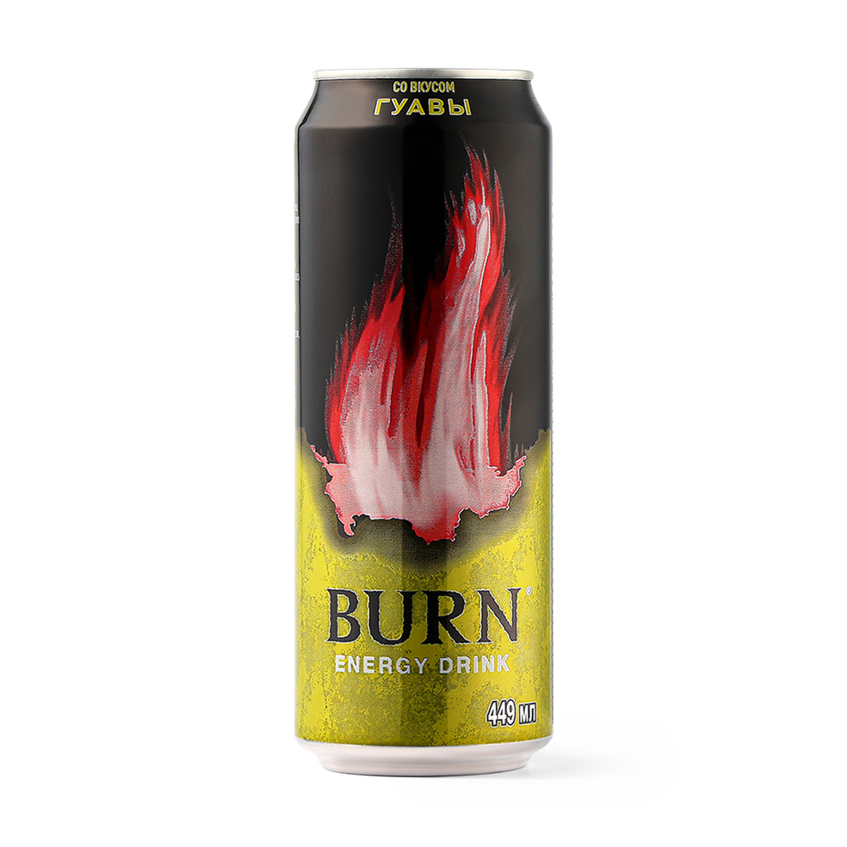 Энергетический напиток Burn "Гуава", в металлической банке, 0,449 л