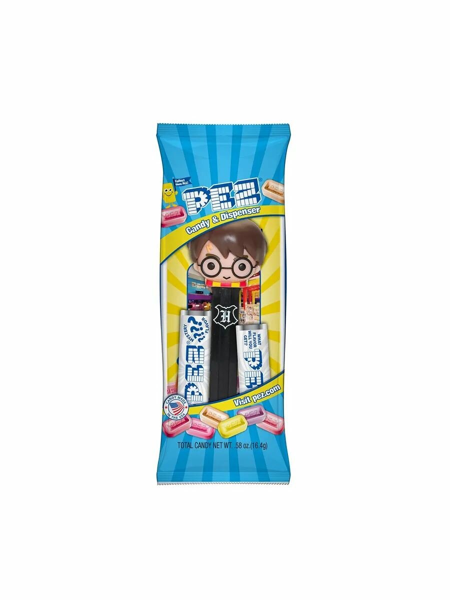 PEZ дозатор с леденцами Harry Potter 1шт