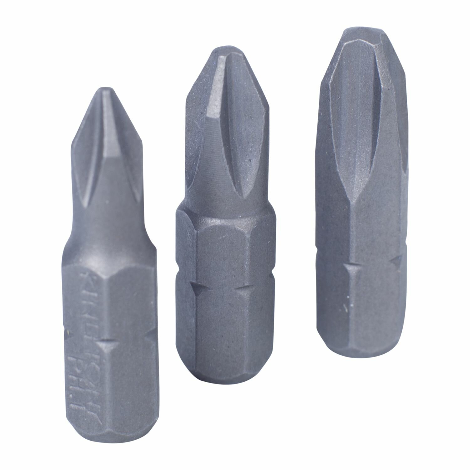 KING TONY Набор вставок (бит) 1/4", крестовые, №1, №2, №3, 3 предмета 1003PQ