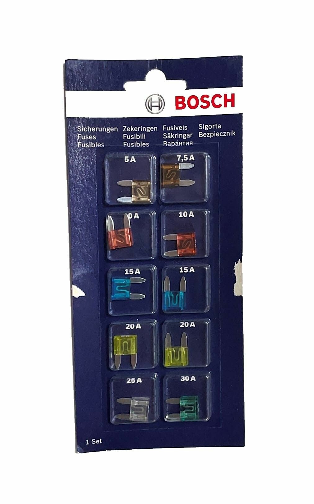 BOSCH Предохранители мини блистер (Словения)
