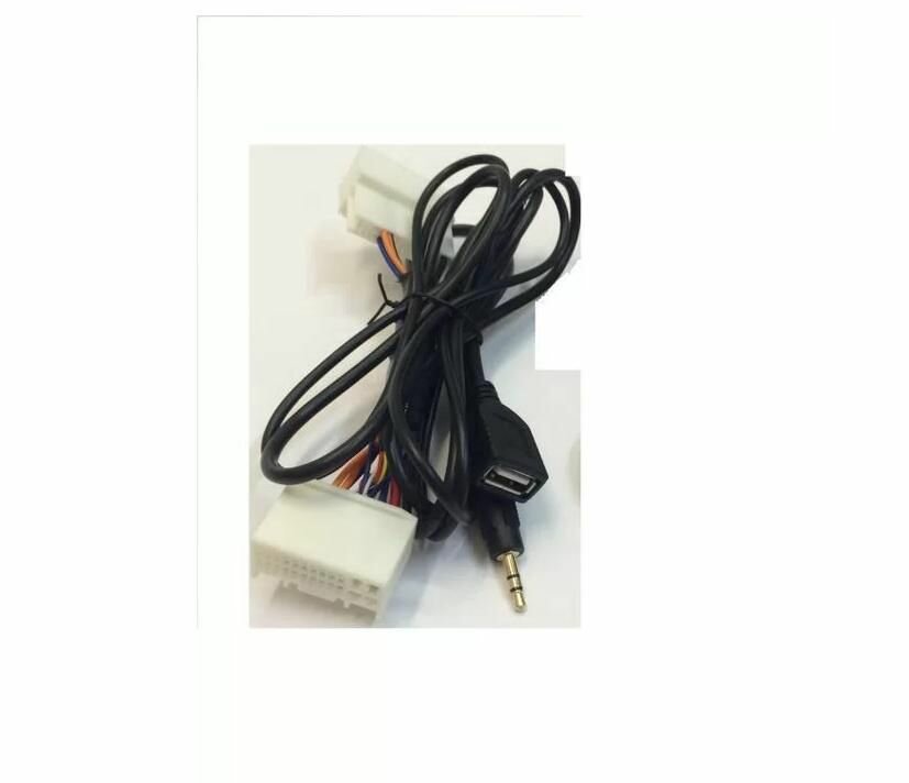 Переходник USB +AUX к штатной магнитоле Киа Рио 3 Kia Rio 3 2011-2017