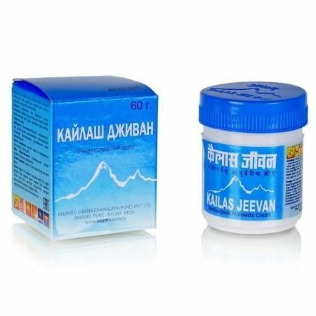 KAILAS JEEVAN Universal skin care cream Крем универсальный по уходу за кожей 60г