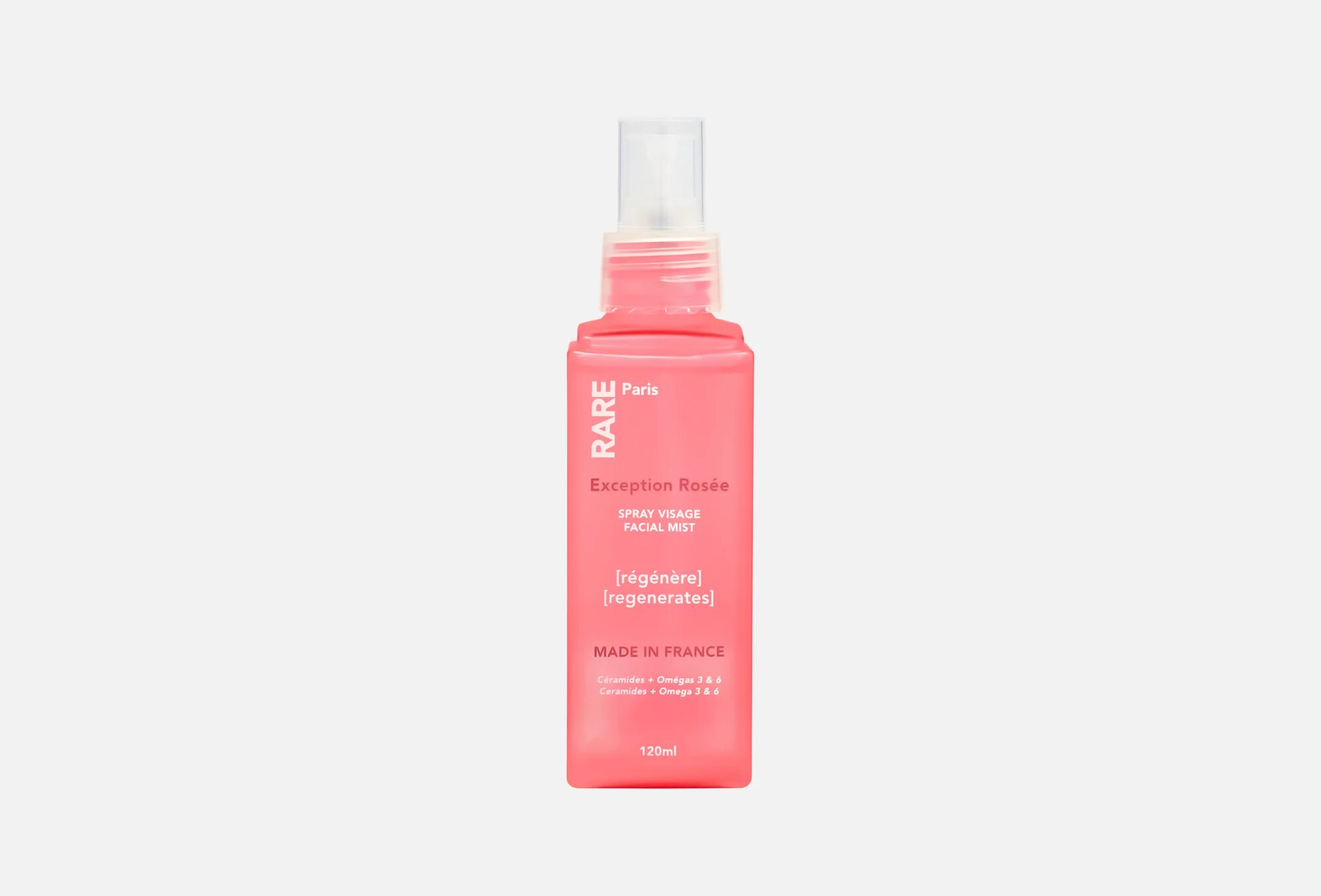 Тоник-мист для лица восстанавливающий Rare Paris Regenerating Facial Mist Exception Rosée, 120 мл